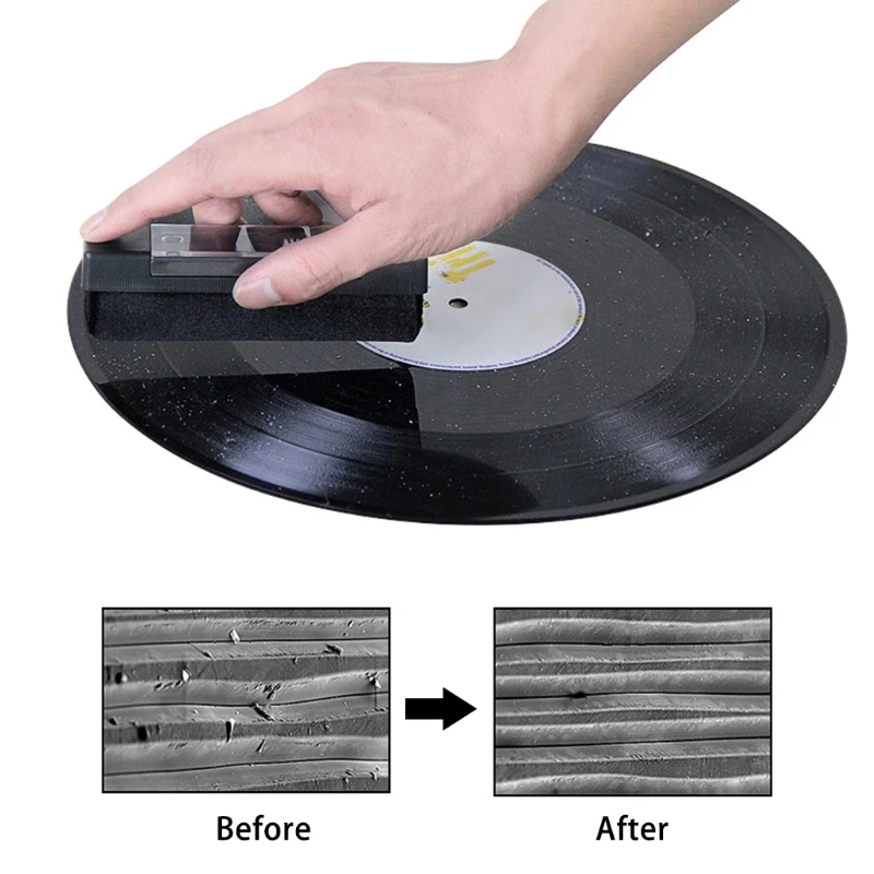 Vinyl-Record-Cleaner-Anti-Static-Cleaning-Brush-Dust-Remover-Kits-for ...