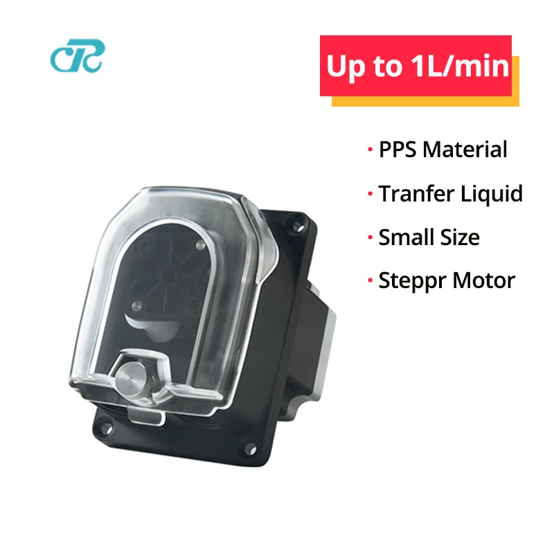 Max 1L/min Peristaltic Pump Stepper Motor Dosing Pump Liquid Transfer ...