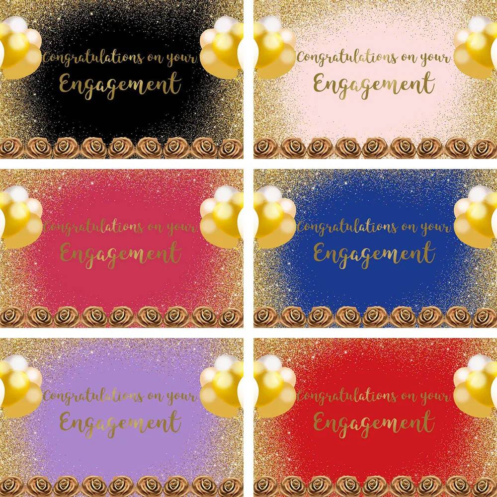 Congratulations On Your Engagement Banner