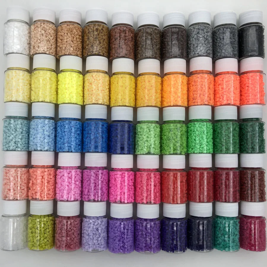 1100pcs-Bottle-packing-2-6mm-Mini-Hama-Beads-Available-perler-Quality ...