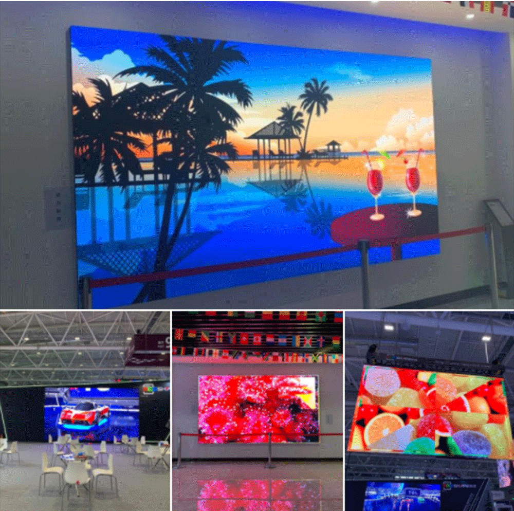 RGB 64X64 led module p3 indoor led display video wall module panel ...
