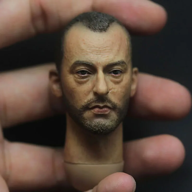In-Stock-1-6-Jean-Reno-Head-Sculpt-PVC-Male-Soldier-Head-Carving-Model ...