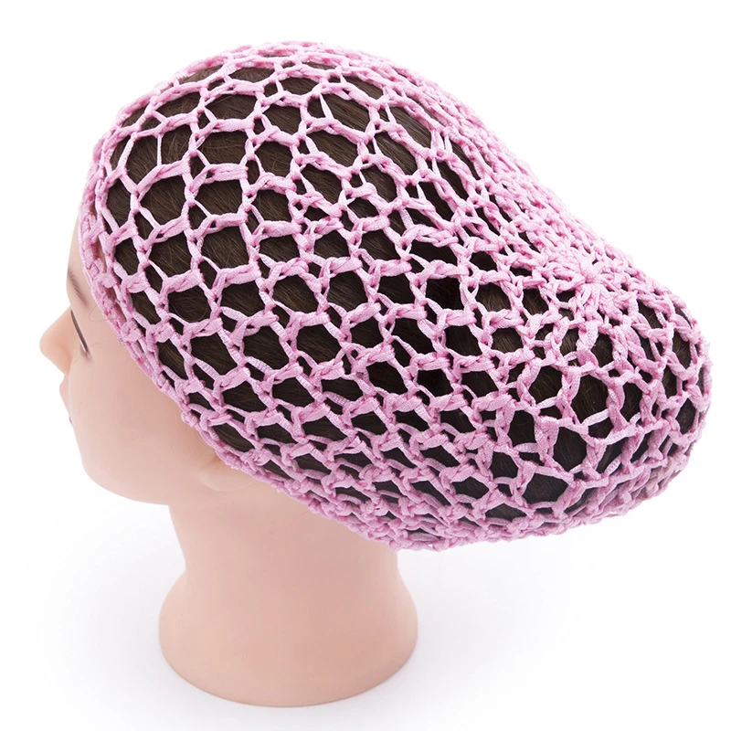 Red-de-pelo-de-redecilla-de-ray-n-suave-para-mujer-accesorios-tejidos-a ...