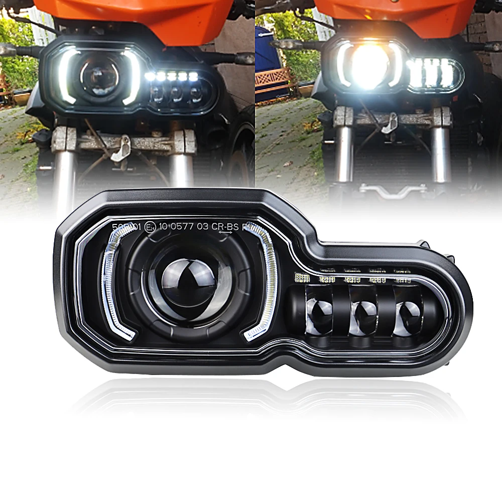 LED-Headlight-for-BMW-F650GS-F700GS-F800GS-F800ADV-F800R-High-Low-beam ...