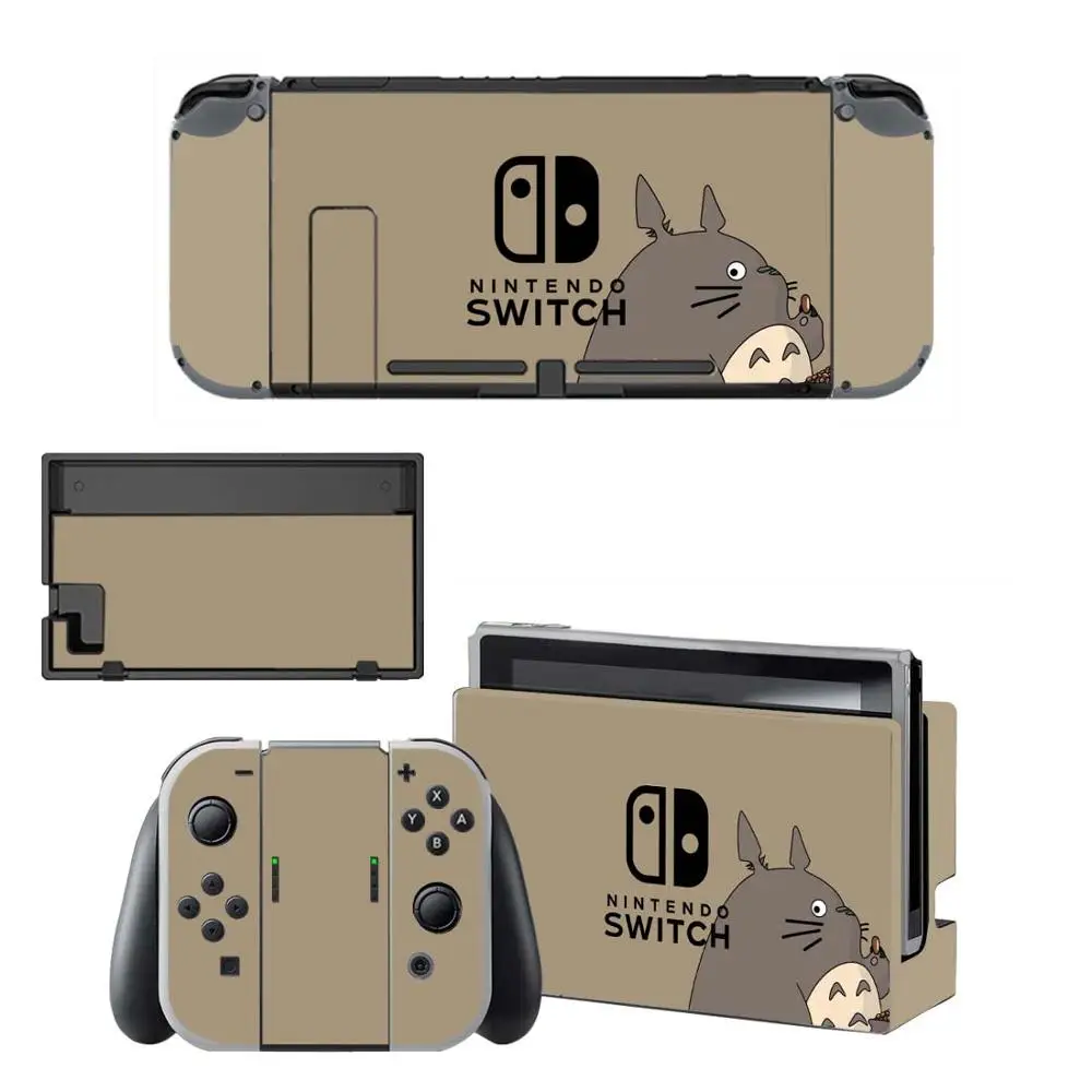 My Neighbor Totoro Skin Sticker For Nintendo Switch Console And Joy-Con ...