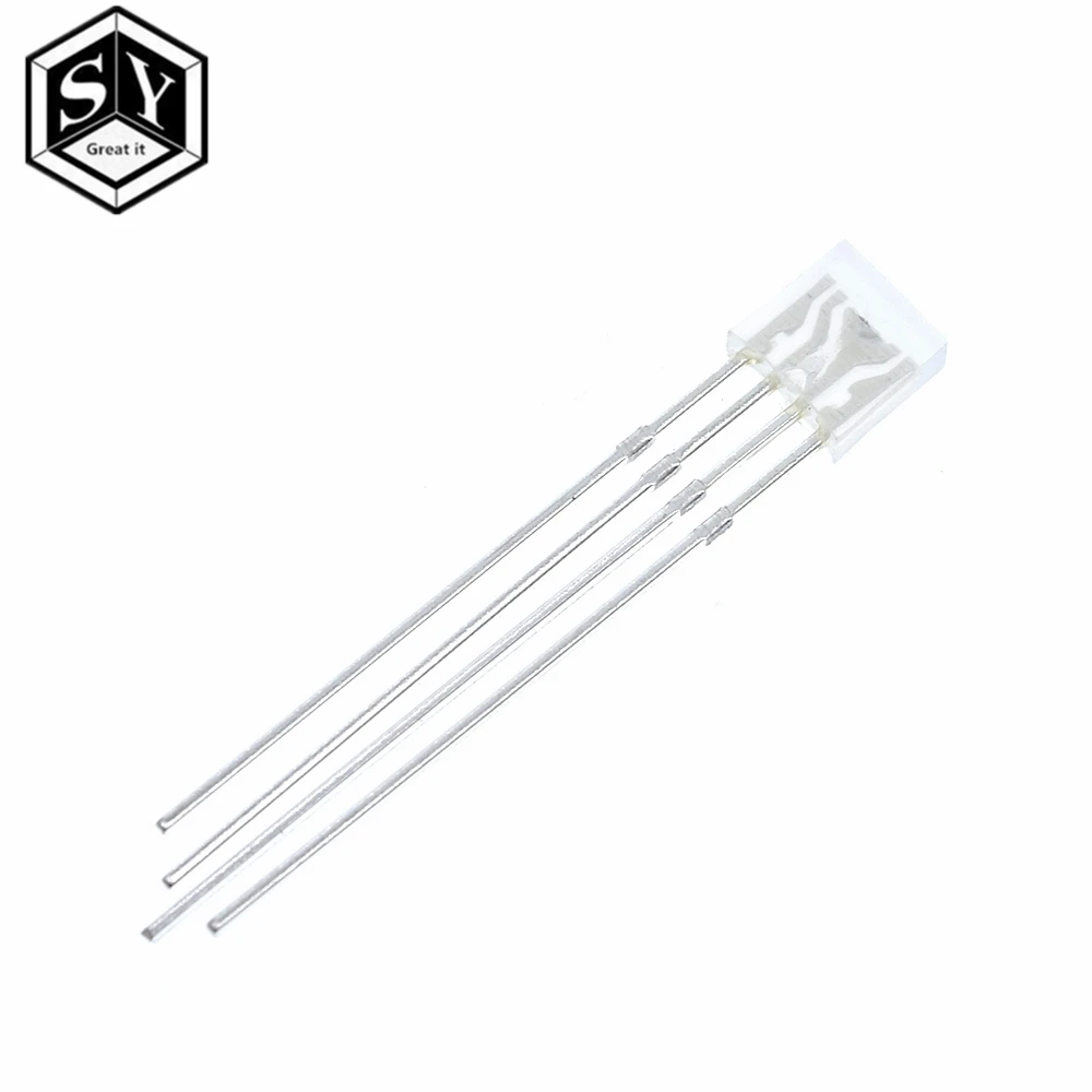 100pcs-Rectangular-LEDs-255-Diod-RGB-LED-Diffused-Cathode-Anode-Square ...