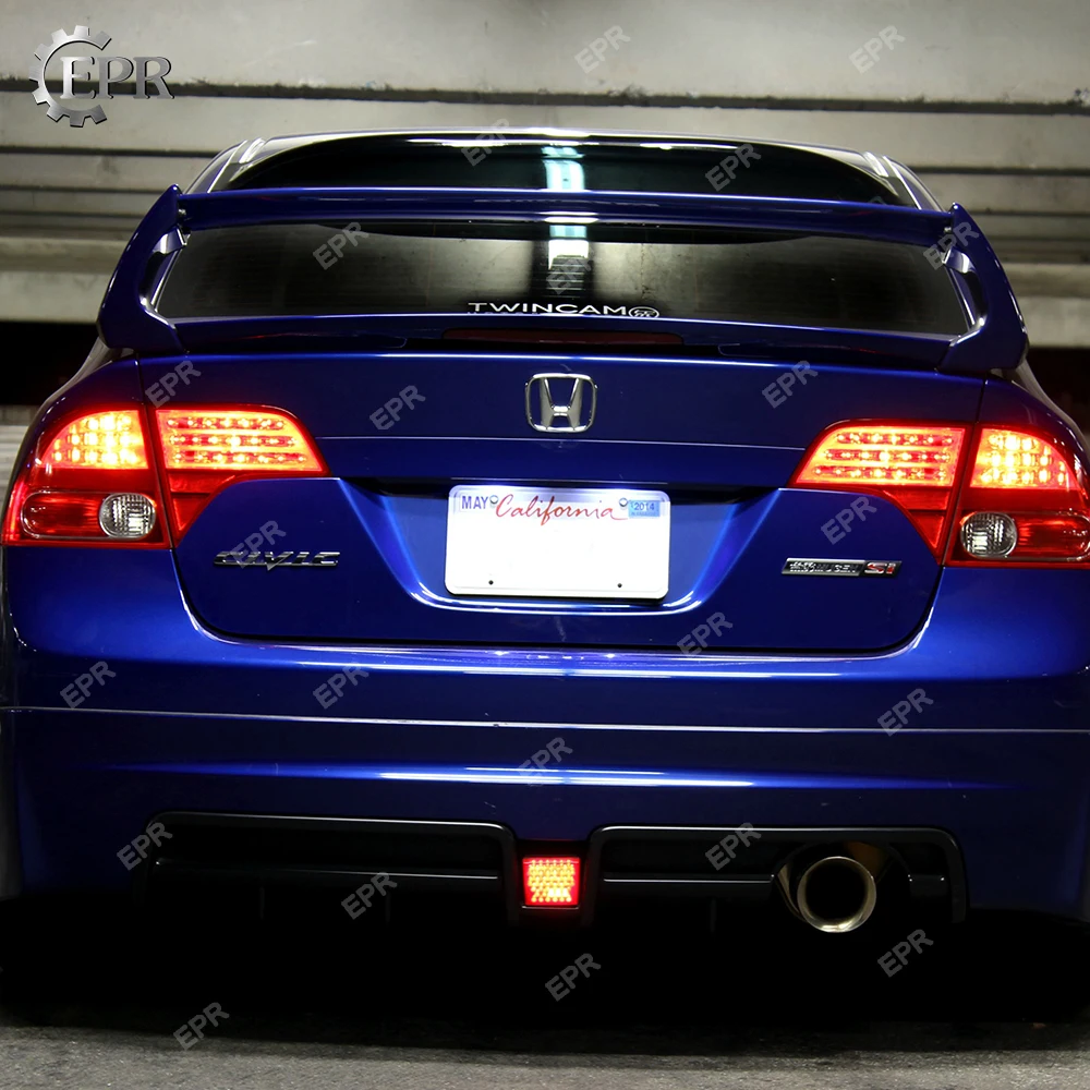 Untuk Honda 8th Gen Civic SI Mugen Serat Kaca Dan Diffuser, 49% OFF