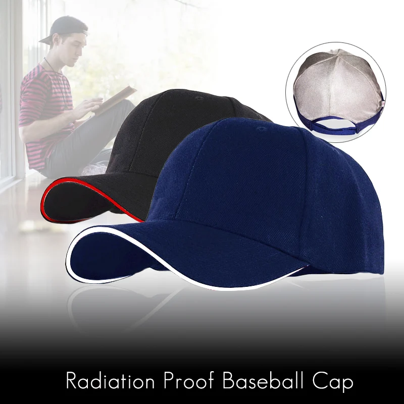 Anti Radiation Cap Emf Protection Hat Rf/microwave Protection Baseball ...