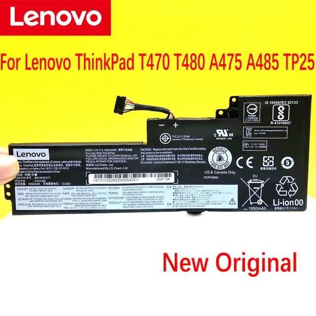 NEW Original Laptop Battery For Lenovo ThinkPad T470 T480 T570 T580 P51S P52S 01AV423 01AV424