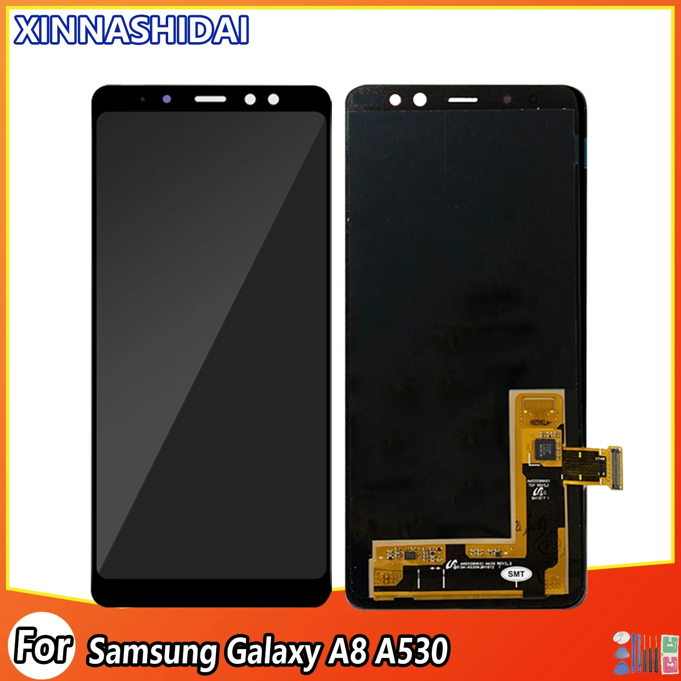 For-SAMSUNG-GALAXY-A8-2018-A530-A530F-LCD-Display-Digitizer-Assembly-A8 ...