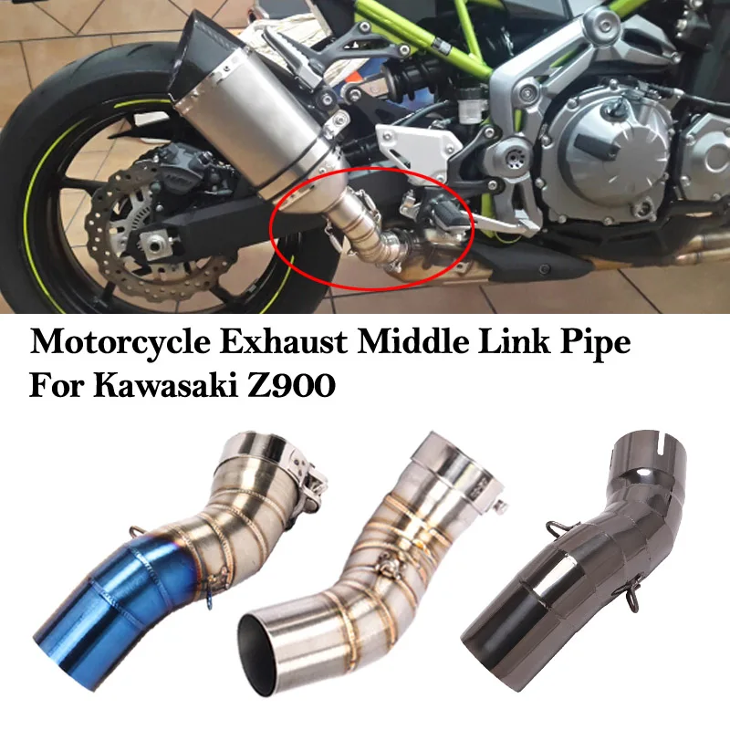 50.8MM Motorcycle Exhaust Pipe Echappement Escape Moto 51MM Muffler ...