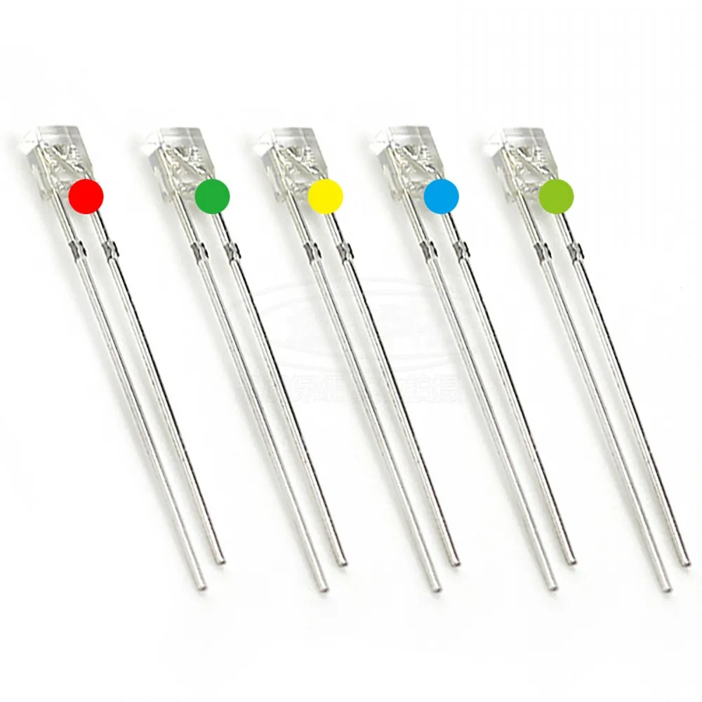 LED-transparente-cuadrado-diodo-emisor-de-luz-de-cuentas-de-alto-brillo ...