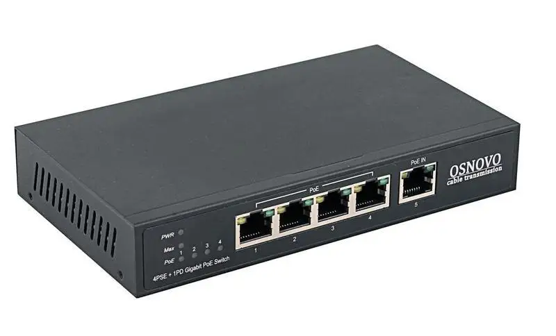 5 puerto Gigabit Ethernet con Poe osnovo sw 8050/D|Conmutadores de red| - AliExpress