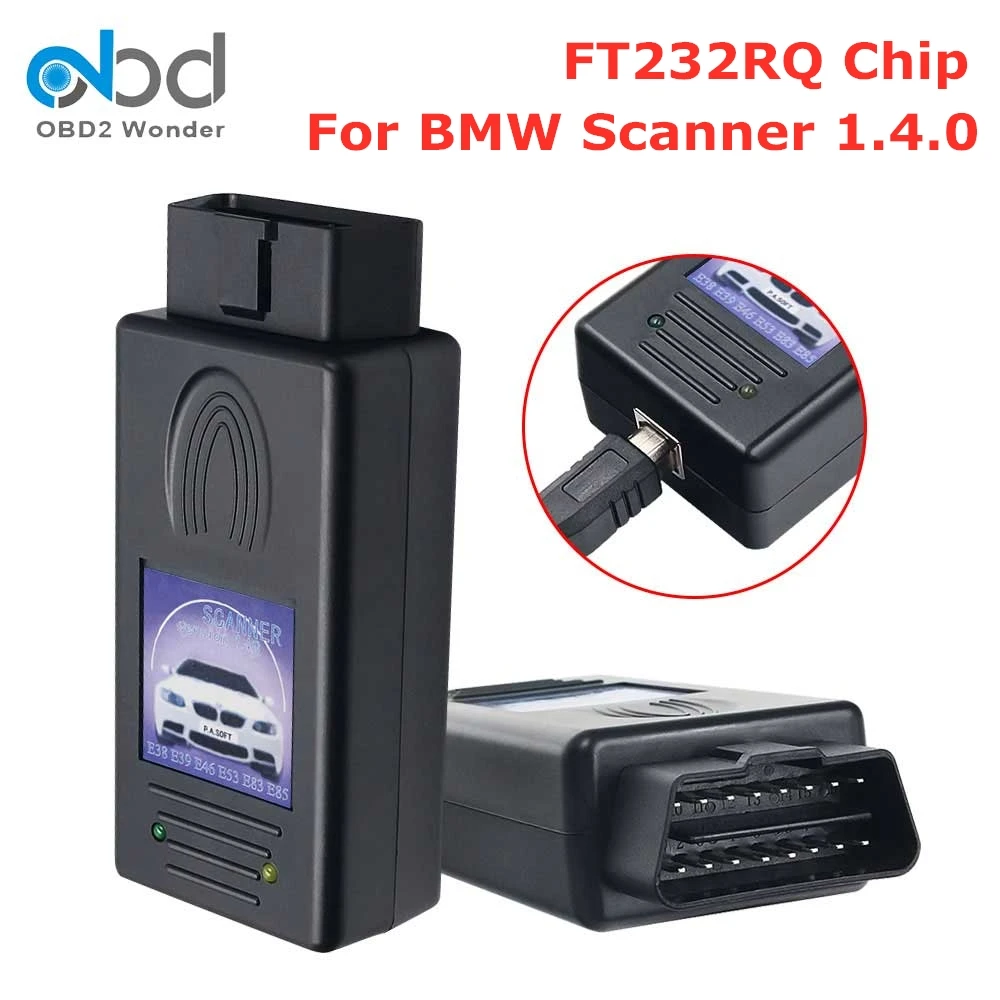 Obd2 For Bmw Scanner 1.4.0 Usb Diagnostic Scanner Interface Code Reader ...