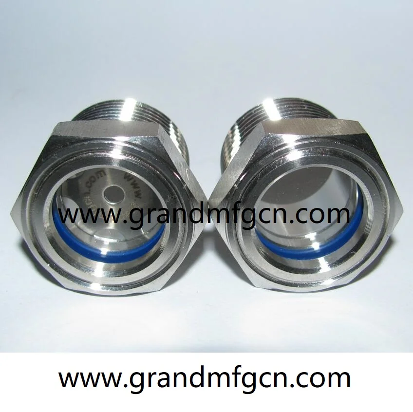 1/2npt Ss304 Stainless Steel Oil Sight Glass Oil Viewports Sight Plugs ...