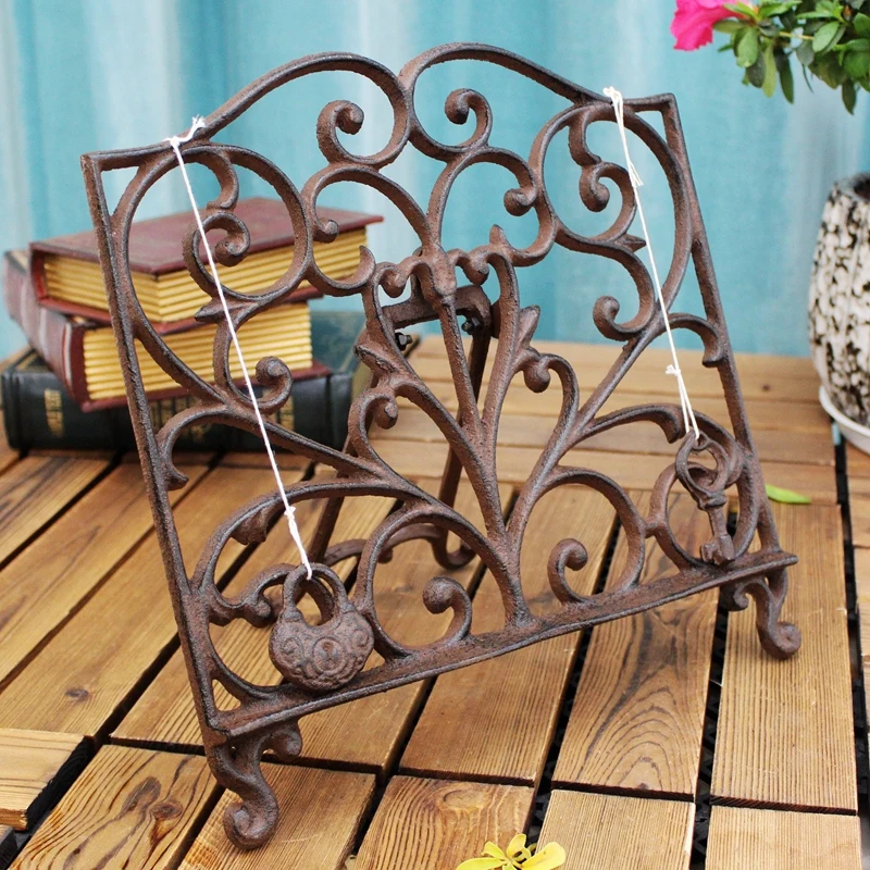 Wrought Iron Cookbook Holder