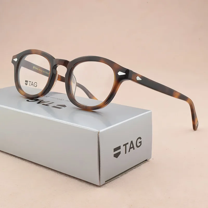 Tag Brand Round Retro Optical Glasses Frame Women Vintage Eye Glasses ...