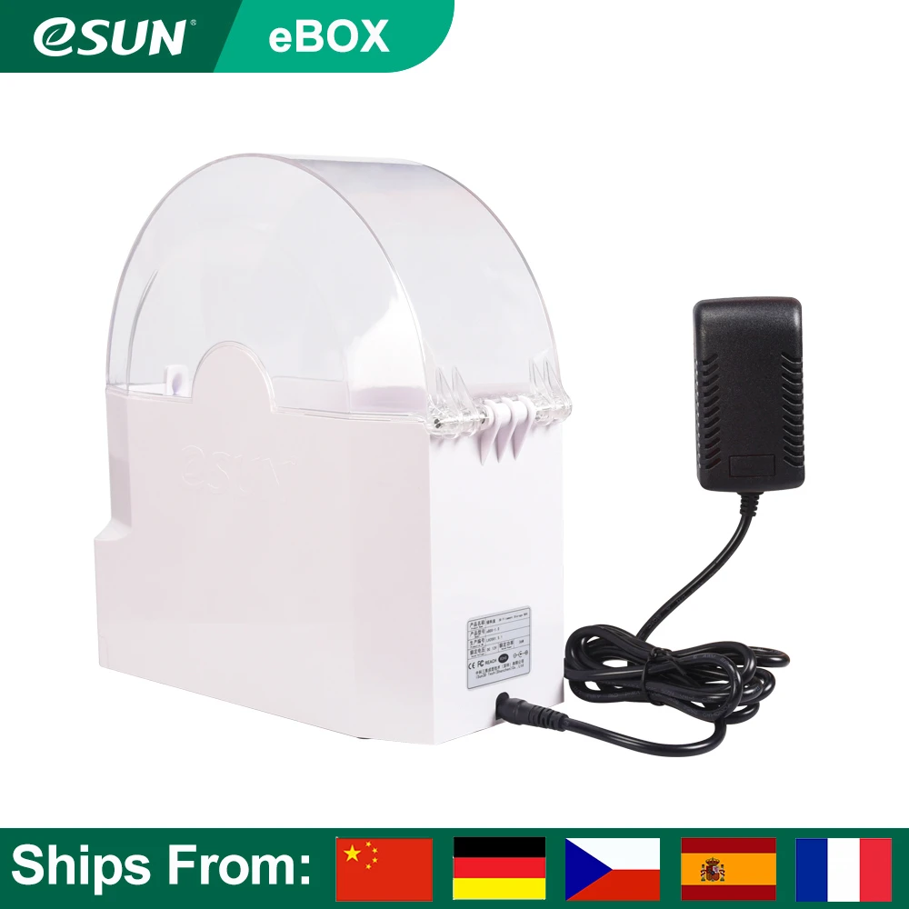eSUN eBOX 3D Filament Dryer Storage Holder Keeping Filament Drying Box ...