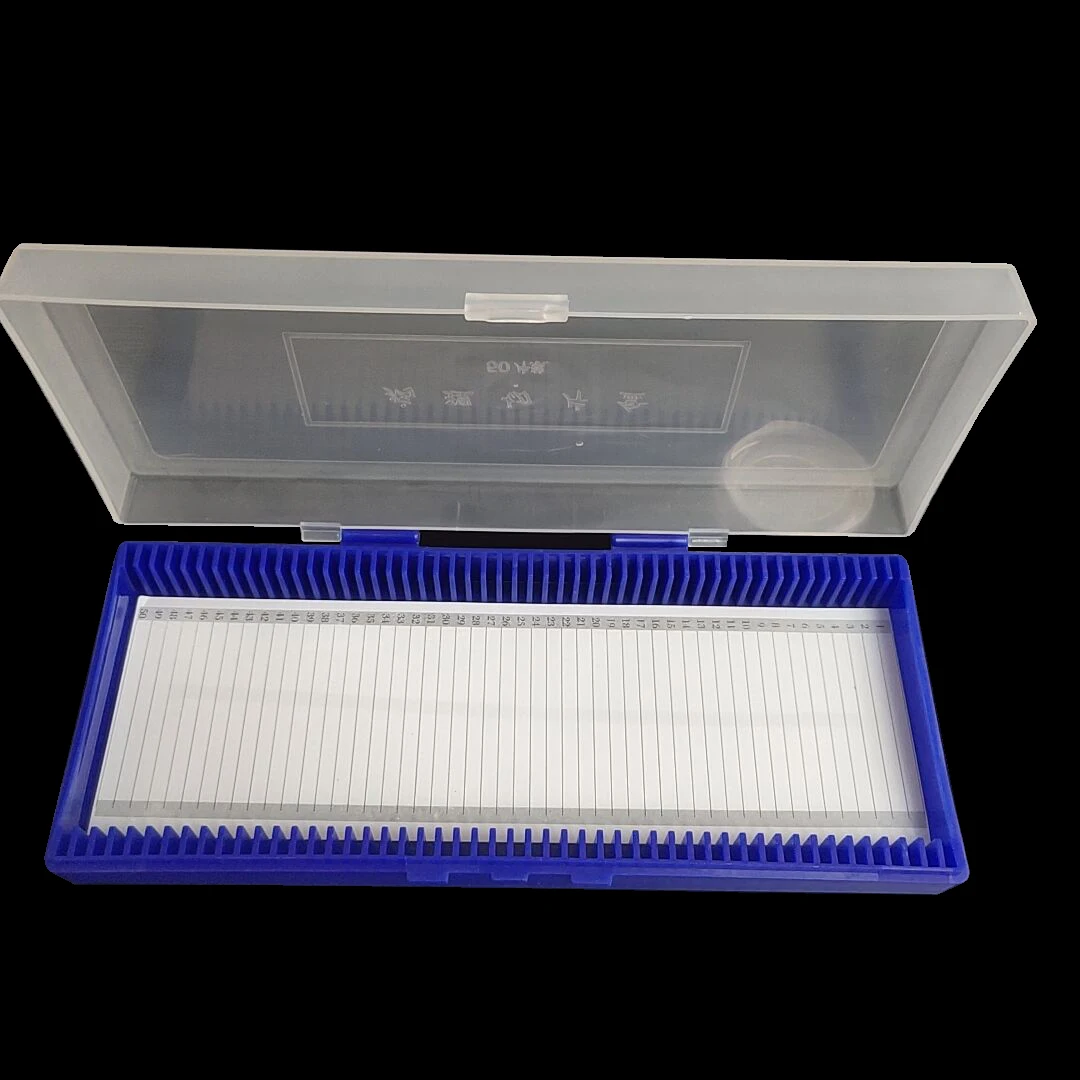 Microscope-Slide-Box-Biological-Pathology-Holds-Up-to-50-Pcs-Slides-Bio ...