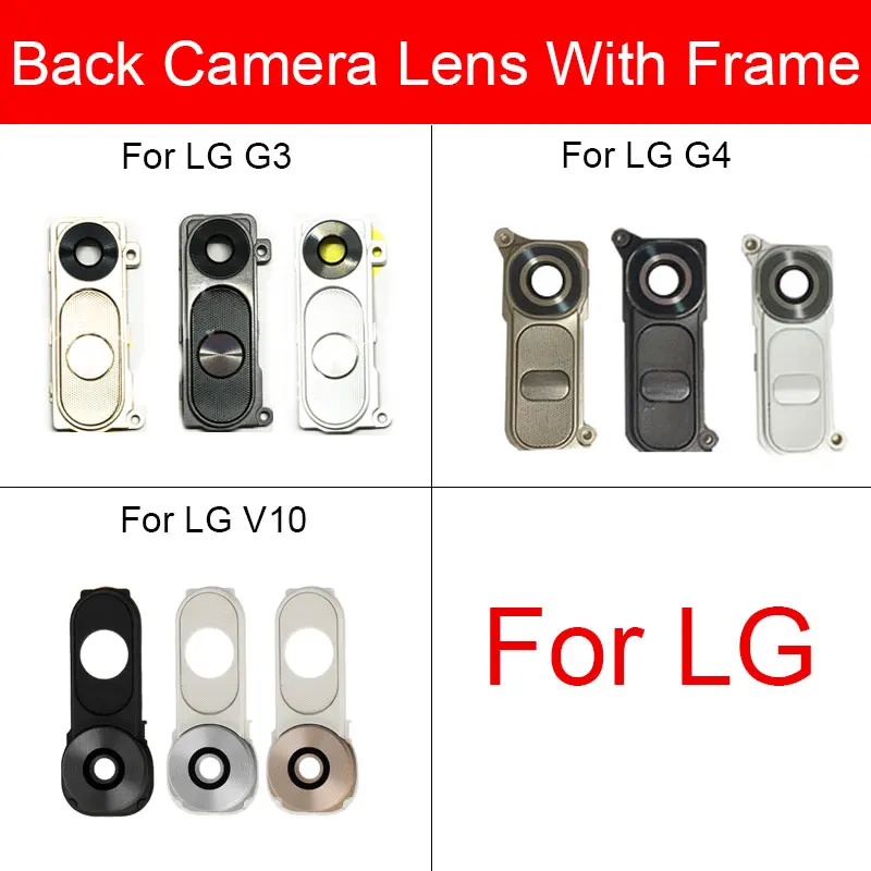 Rear Camera Glass Lens Cover For LG G3 G4 V10 D850 D851 D855 Back ...