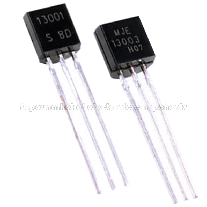 100Pcs MJE13001 MJE13003 PCR406J 13001 PCR406 13003 TO92 Transistor ...