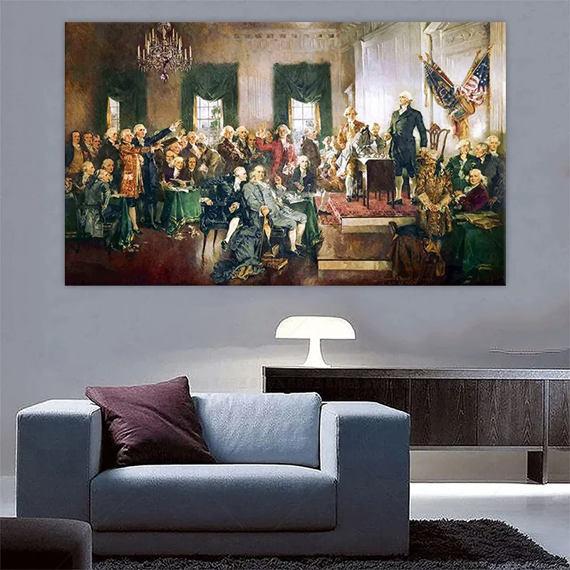 Constitution Signing Painting