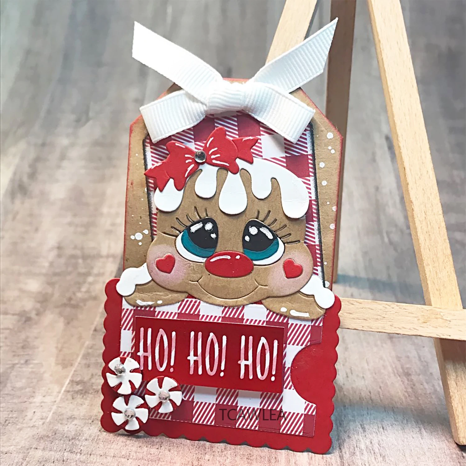 New-Snowflake-Gingerbread-Man-Metal-Cutting-Dies-Christmas-Gift-Card ...