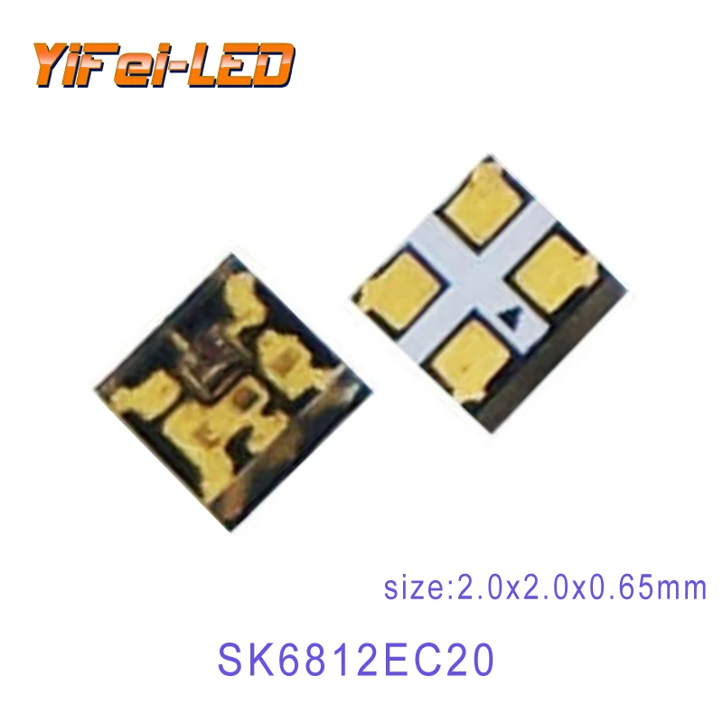 Chip LED mini SMD direccionable, Chip Digital RGB a todo Color, píxeles ...