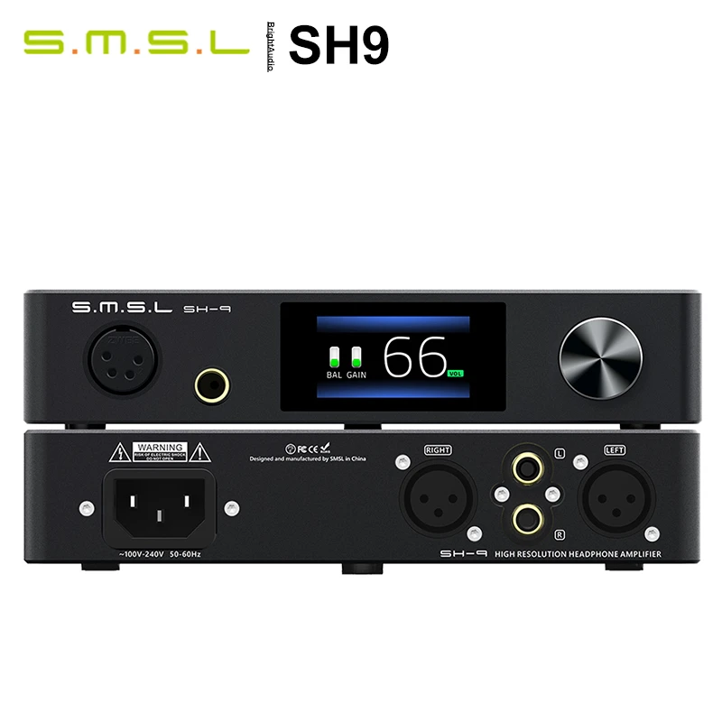 Smsl Sh-9 Thx Aaa Headphone Amplifier Amp 2 Positions Switchable Gain ...