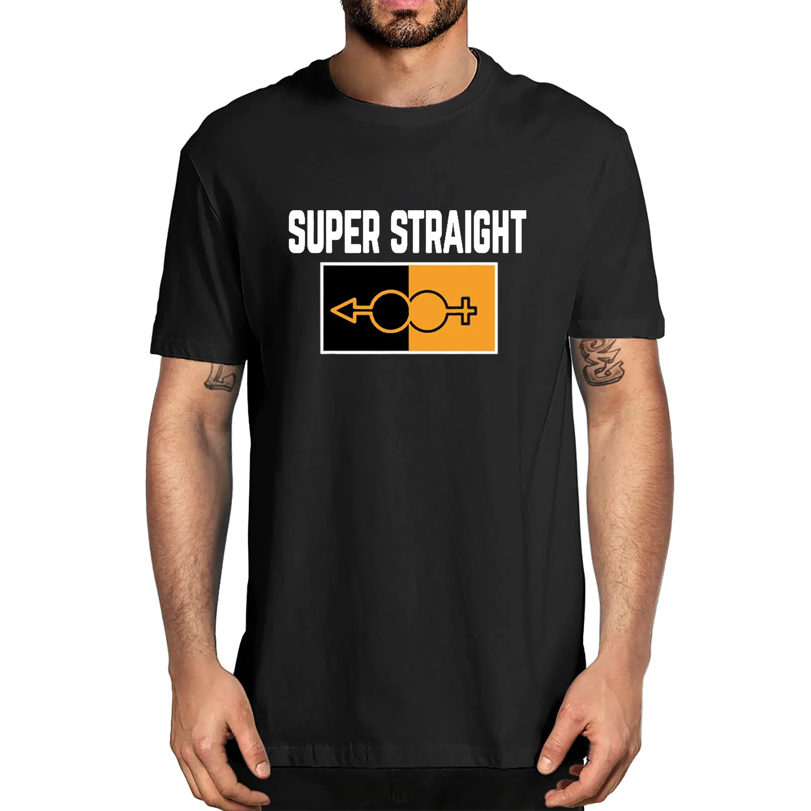 Unisex Super Straight Identity Vintage Men's Shirt Short Sleeve Funny ...