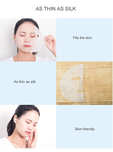 20-100Pcs Compressed Face Mask Paper DIY Face Masks Skin Care Masks ...