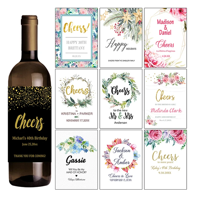 Wine Bottle Labels Diy
