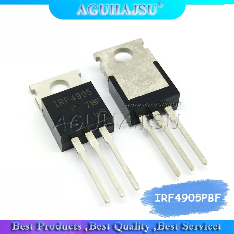 10pcs IRF4905PBF TO220 IRF4905 TO 220 IRF4905P 전력 MOSFET 신규 및 기존|반도체 집적 ...