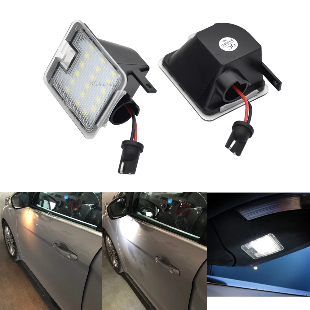 2pcs Front Left Right Side Mirror Puddle Light For Ford C-max Mk2 ...