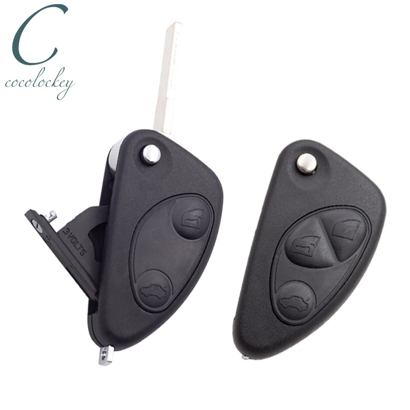 Cocolockey High Quality Key Case for Alfa Romeo GT 147 156 166 Flip ...