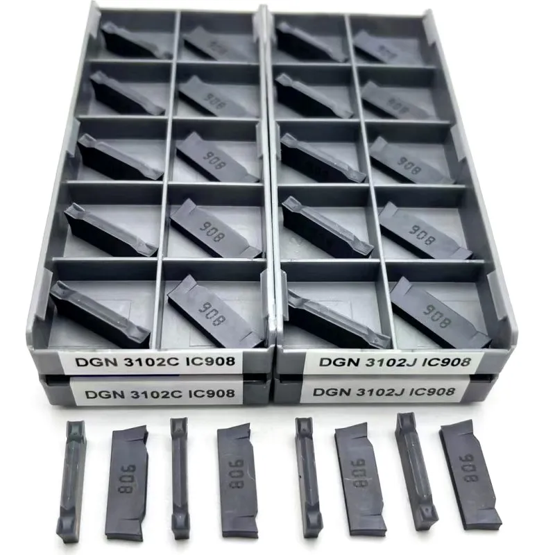 DGN3102C-IC908-DGN3102J-IC908-Cemented-Carbide-3mm-Grooving-Insert-High ...