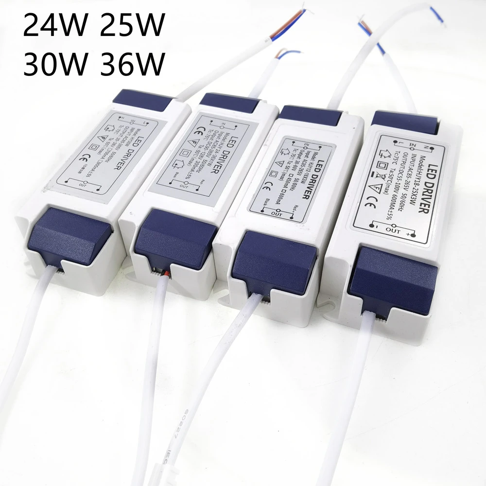 300ma 600ma 900ma For Led Bulb24w 30w 36w 54w 75w Led Driver ...