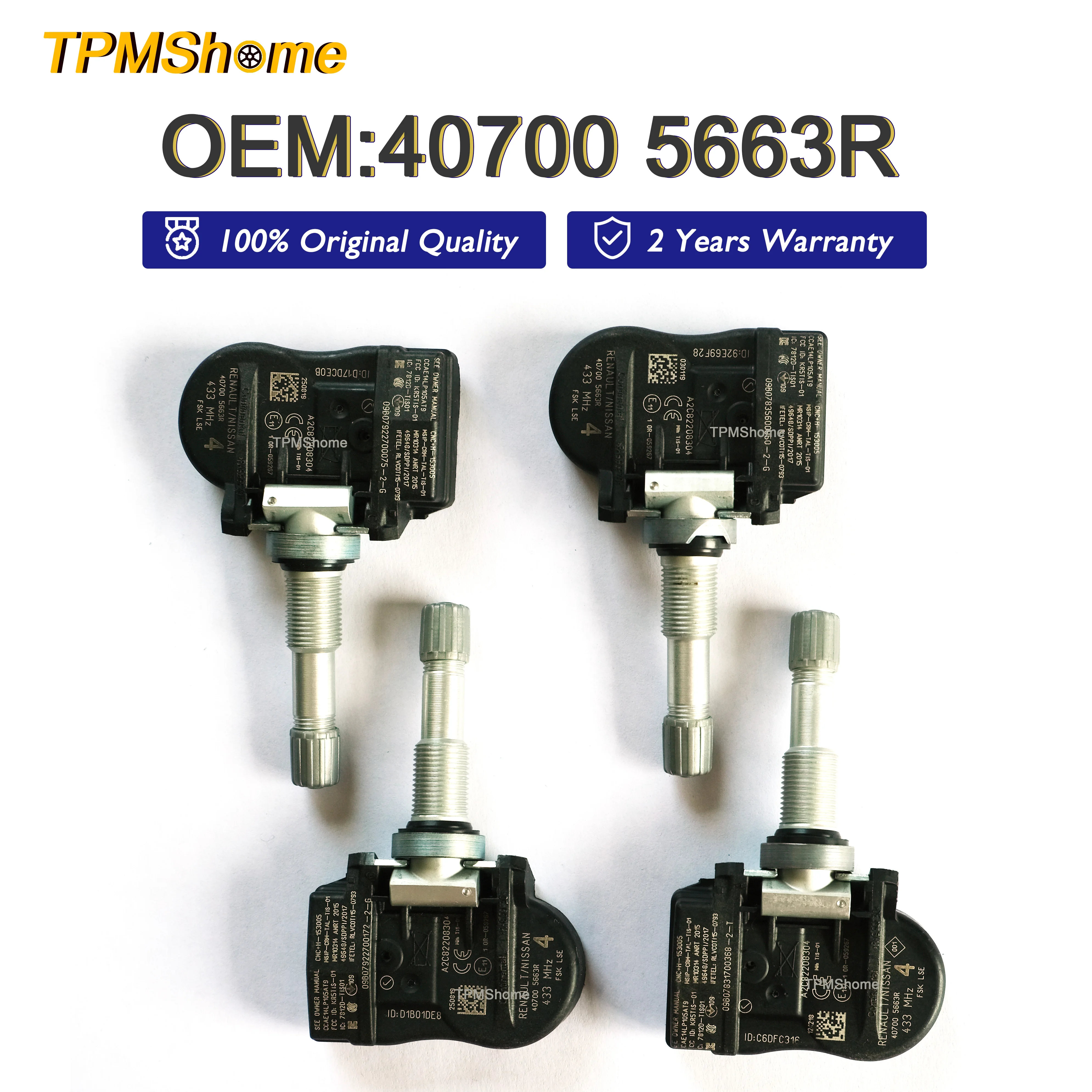 433MHz-TPMS-Sensor-407005663R-Tire-Pressure-Monitoring-System-FOR ...