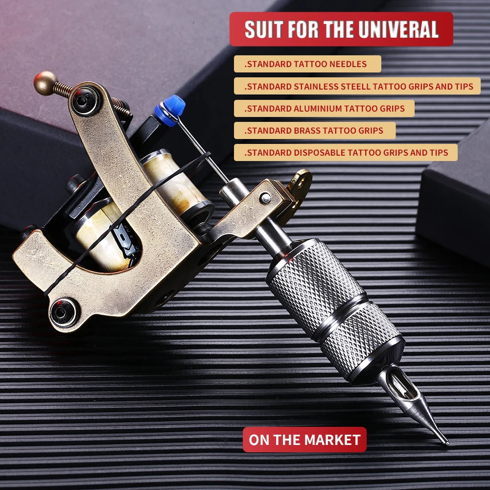 Traditional Tattoo Machine Tattoo