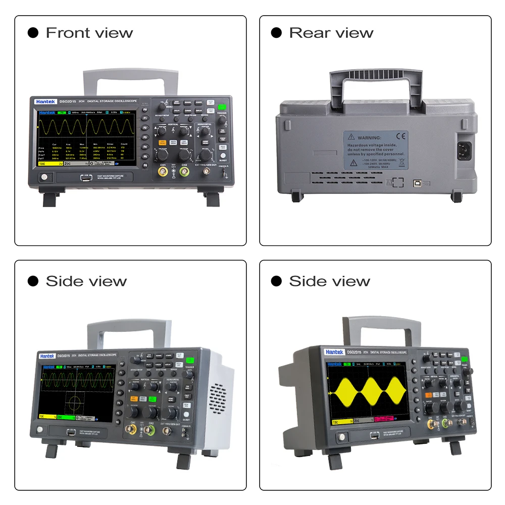 50％割引1着でも送料無料 HANTEK DSO2C10 100MHz 2chオシロスコープ モニターアーム アマチュア無線 その他-OTA ...