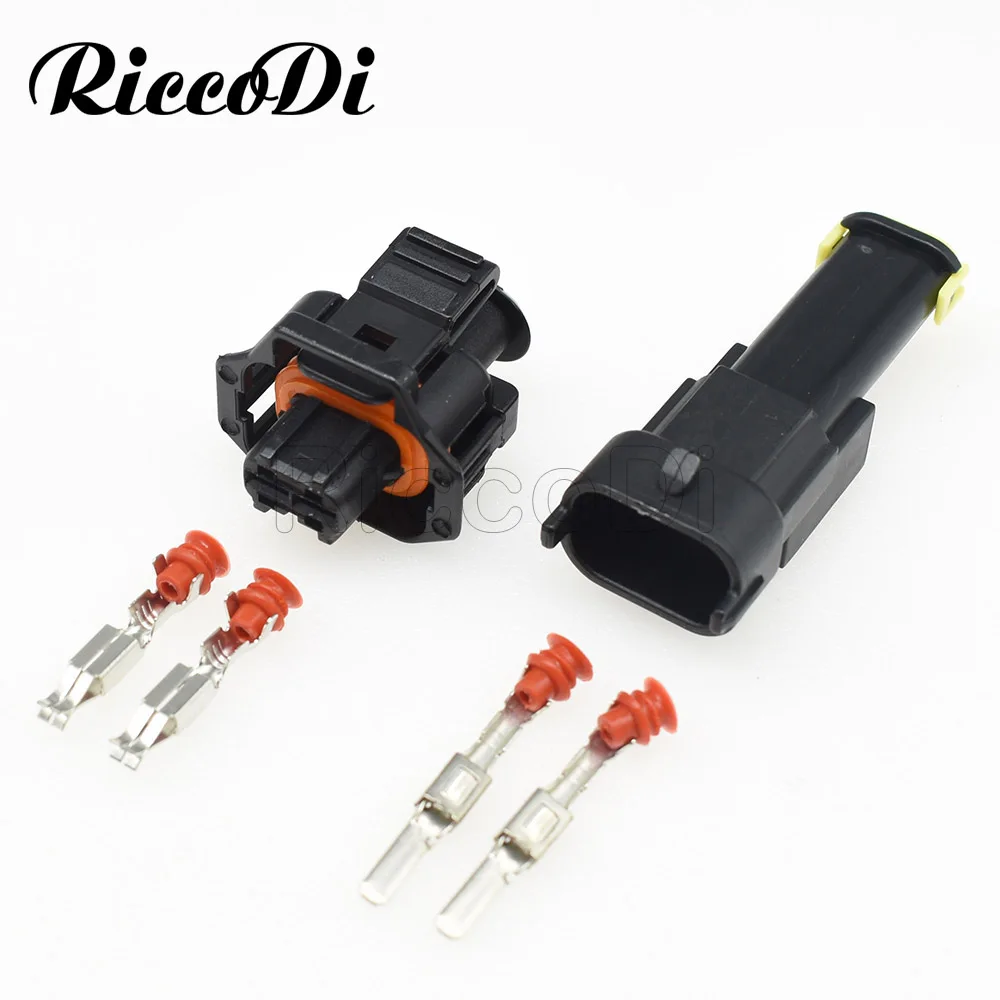 1-20Kts-2-Way-Pin-Female-Male-Automotive-Electrical-Boschs-Connector ...