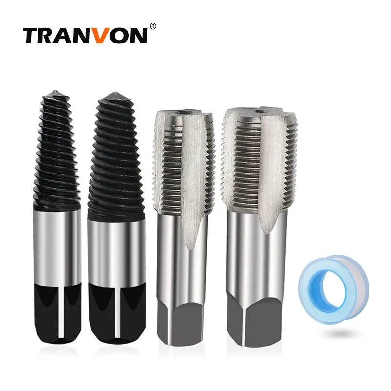 Thread Tap 1/2" 3/4" Pipe Tap Machine Screw Taps For Pipes Inner ...