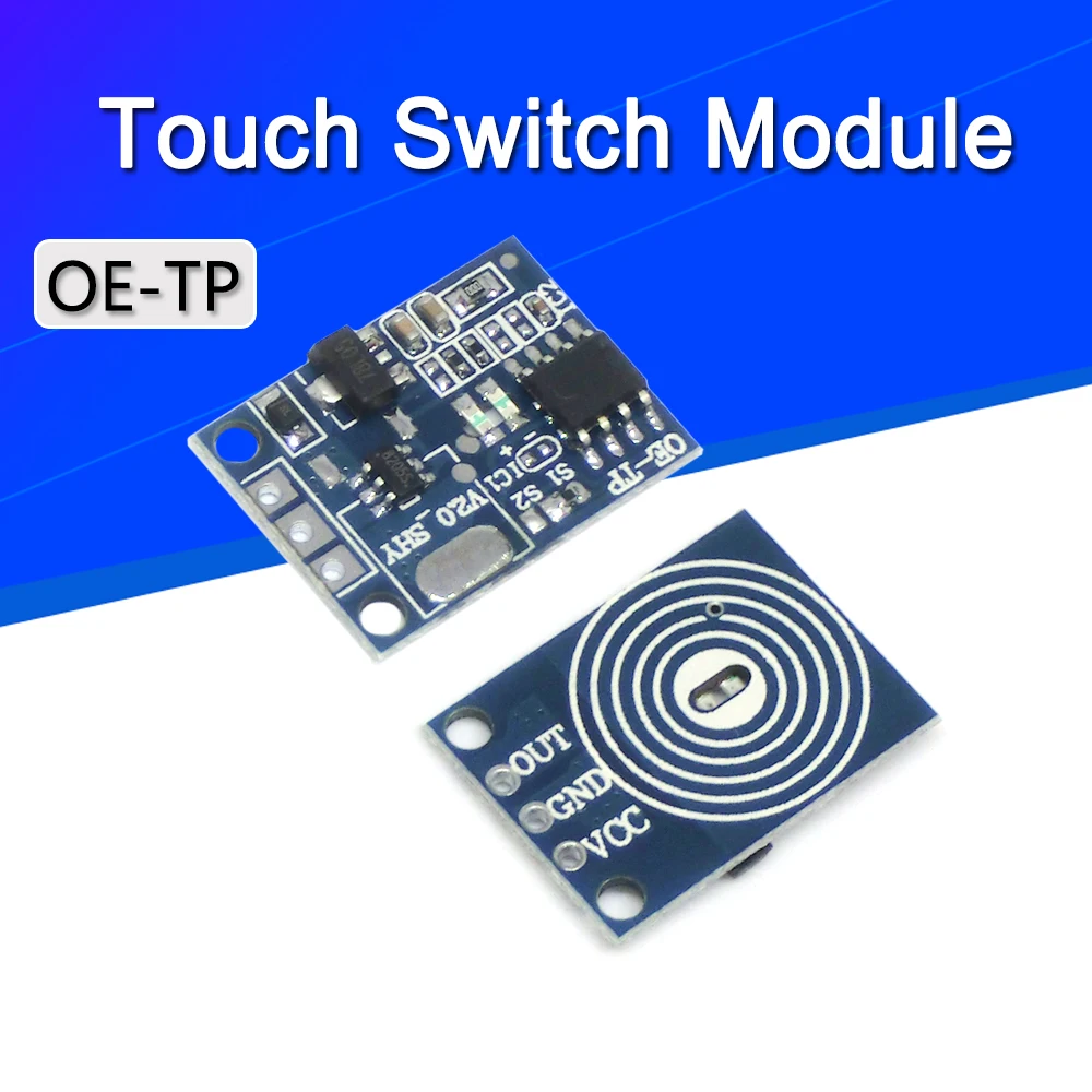 10-5Pcs-OE-TP-capacitive-touch-button-light-touch-switch-module-digital ...