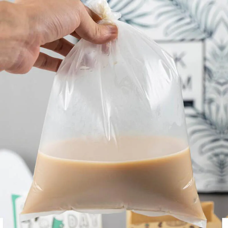 Milk In Plastic Bag