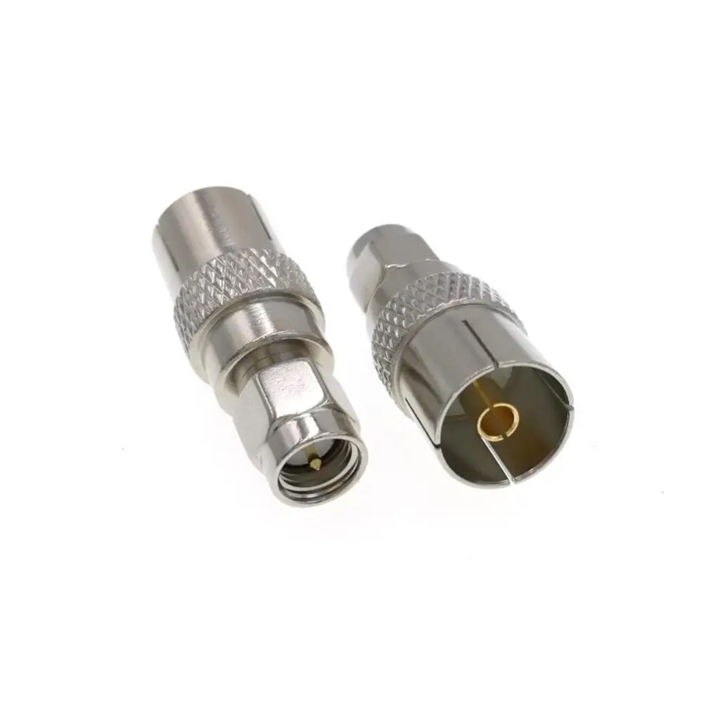 Adapter-IEC-PAL-DVB-T-TV-Female-Jack-To-SMA-Plug-Male-Connector ...