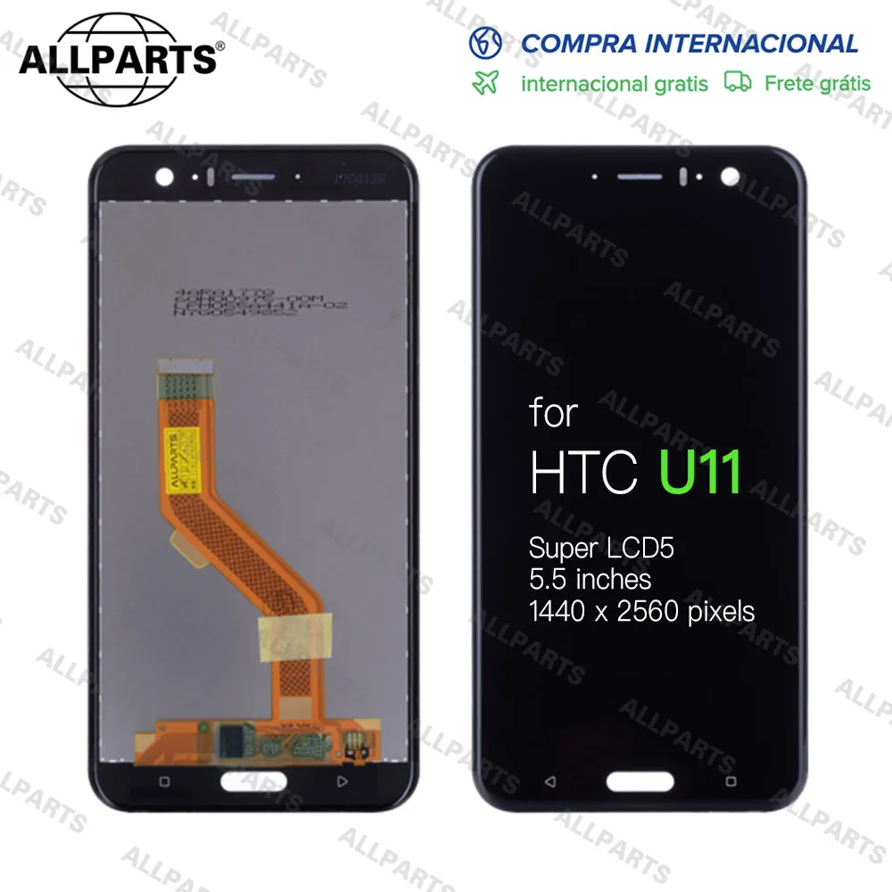 5.5 '' Original Display For HTC U11 LCD Touch Screen Digitizer ...