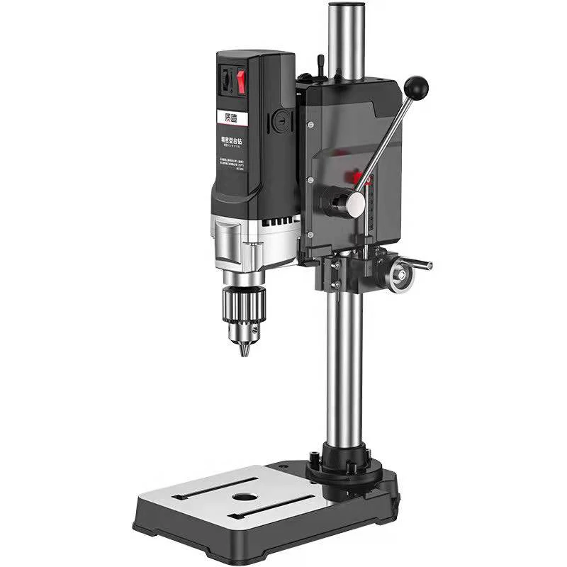 Mini Bench Boor Bankje Boormachine Variabele Snelheid Boren Chuck1-35mm ...