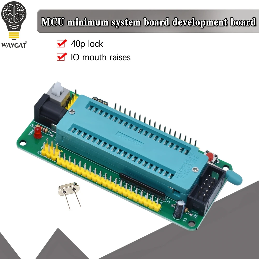 51 Avr Mcu Minimum System Board Development Board Learning Board Stc Minimum System Board ...