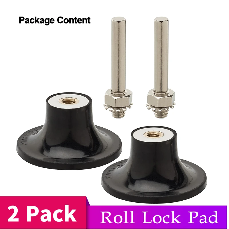2 Buah 2 Inci Roll Lock Sanding Disc Holder Roll Lock Disc Pad Quick ...
