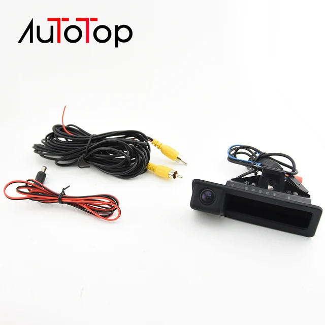 AUTOTOP Car Rear View Camera Reverse Parking Backup Trunk Handle Camera ...